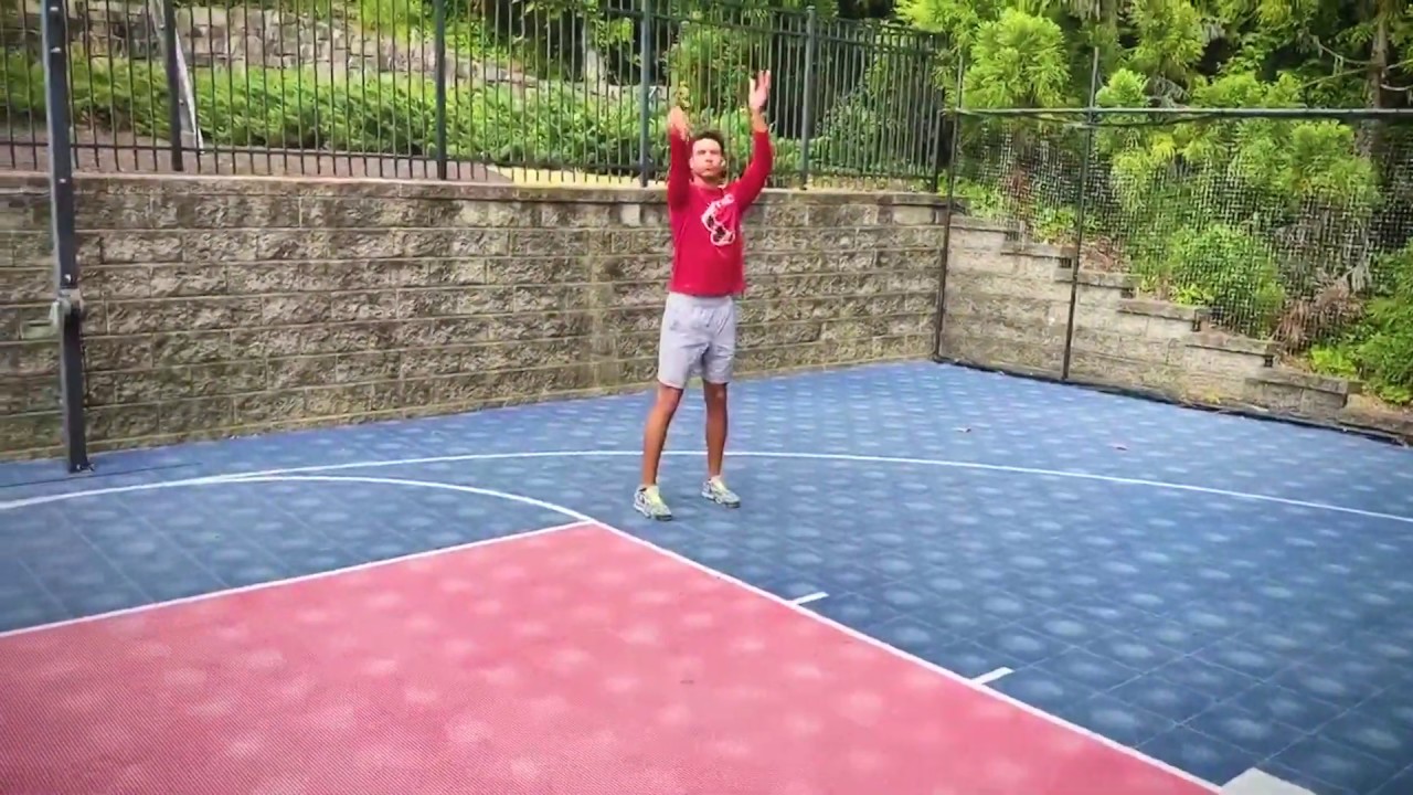 Shoot and Move (Advanced Shooting w/ Hoop) - YouTube