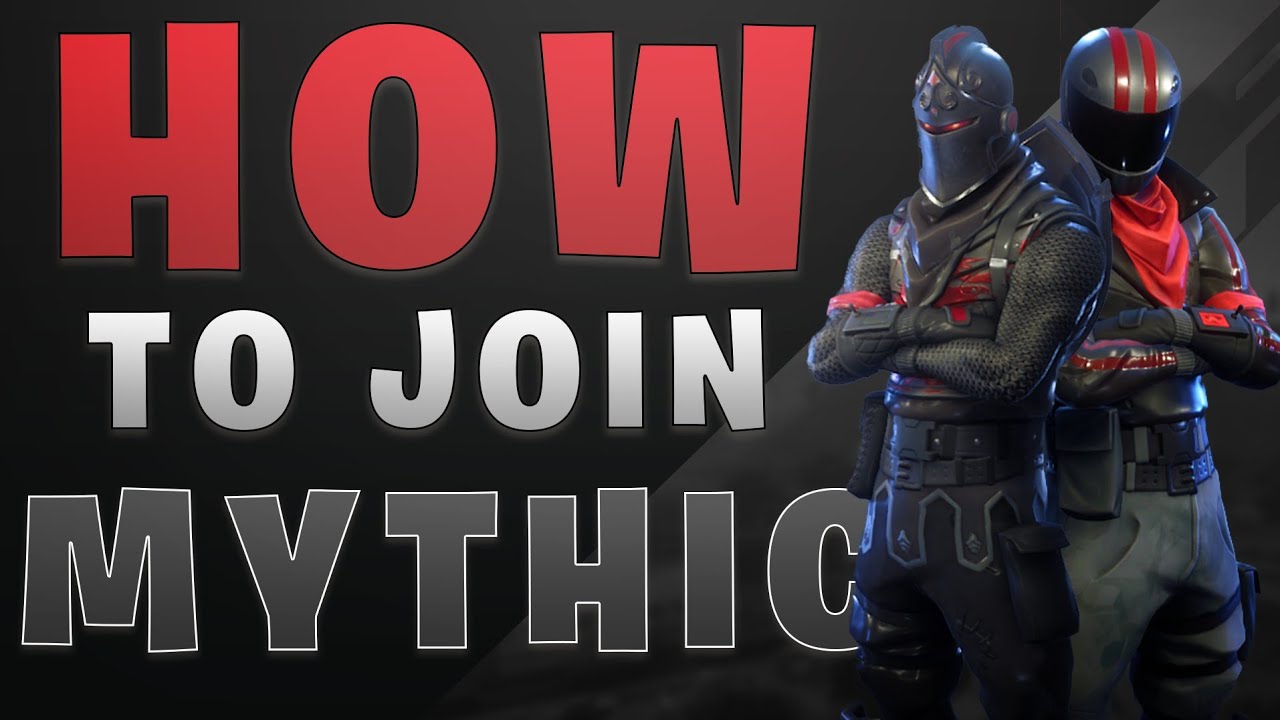 How To Join Team Mythic (Join A Fortnite Clan) - YouTube