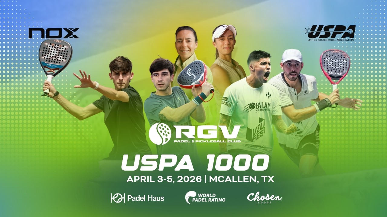 USPA 1000 RGV PADEL CLUB | Main Court (1) | April 4th, 2026 - YouTube