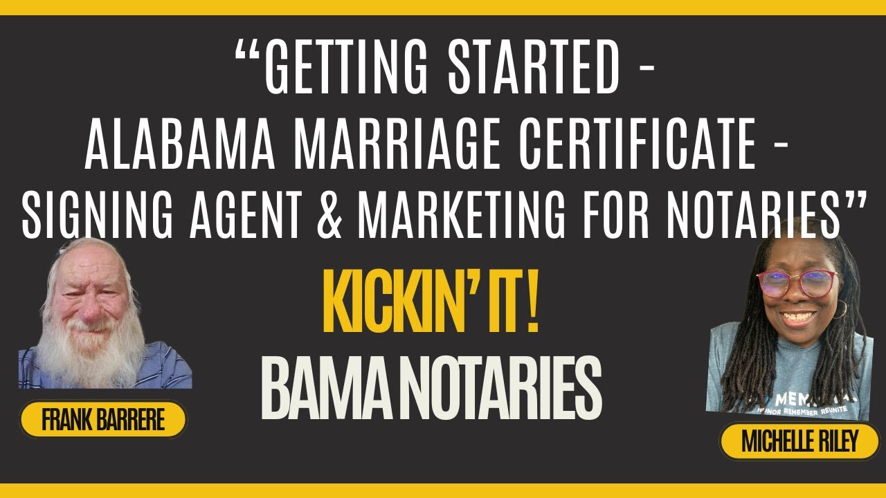 Kickin' It with Bama Notaries: A Conversation with Frank Barrere ...