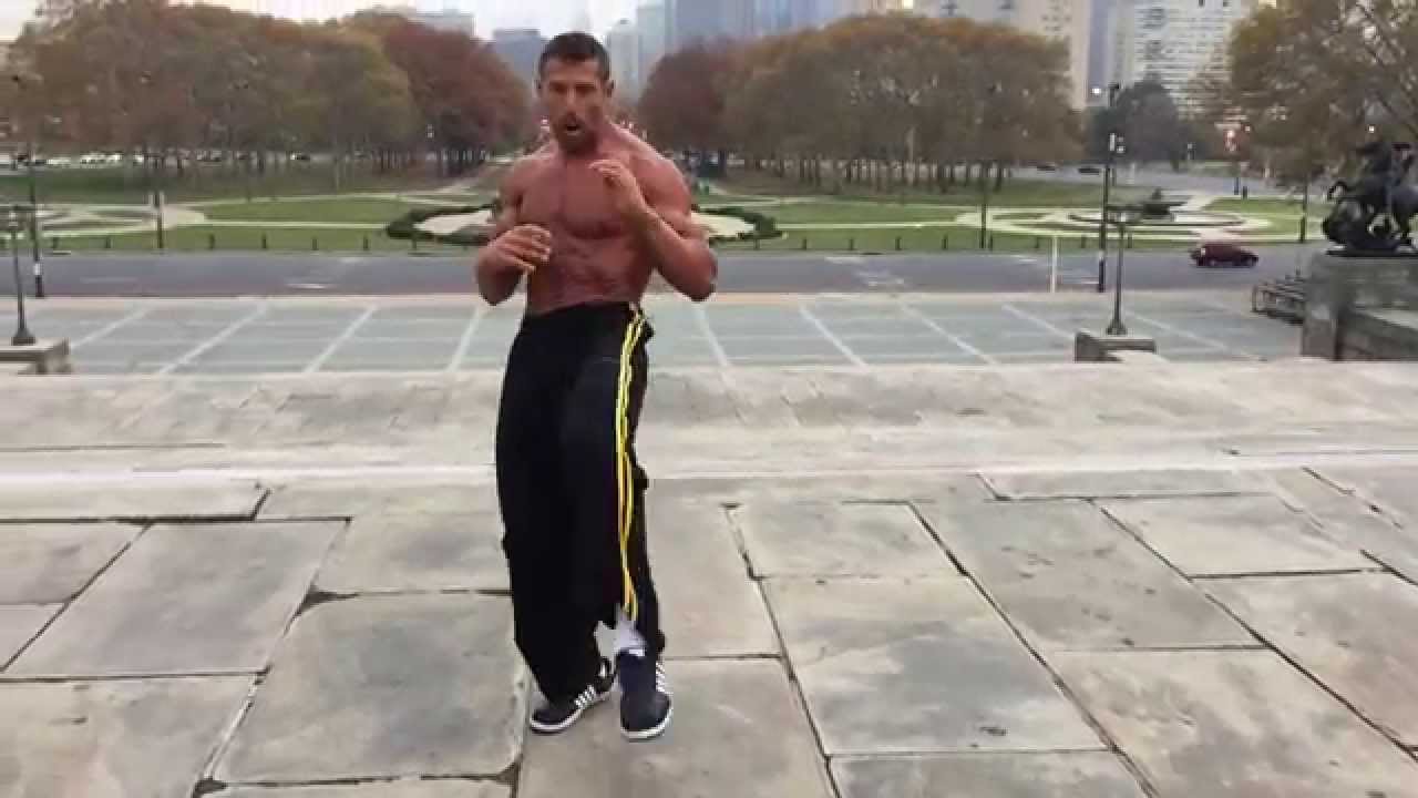 Mr.peak Marco Addis martial arts video at the rocky steps Philadelphia ...