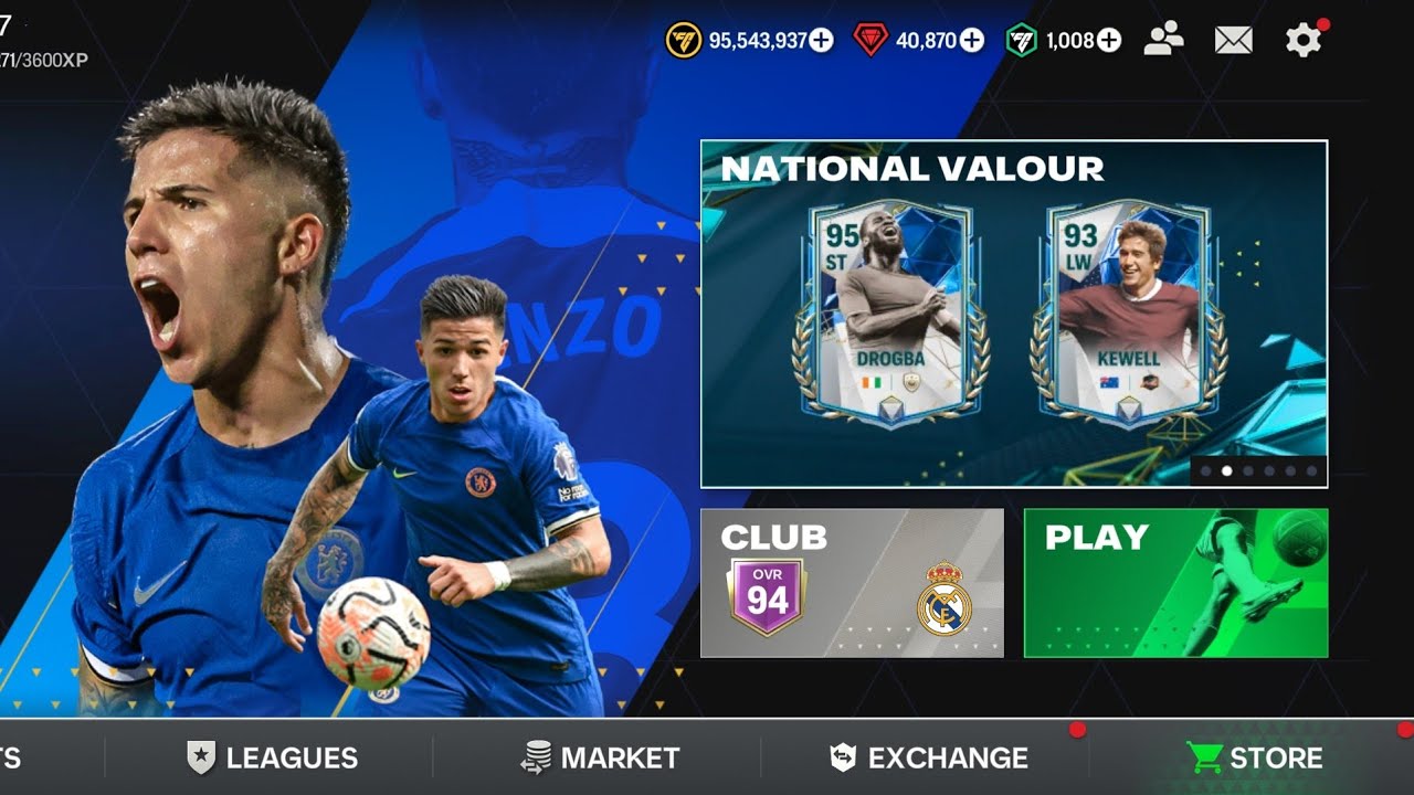 Fc Mobile Live Rank pushing Champion and National Valour - YouTube