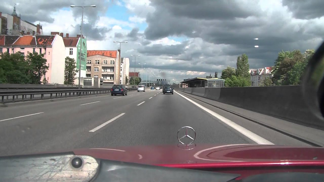 2011 Autofahrt Autobahn A100 Berlin Kurfürstendamm bis Alboinstraße ...