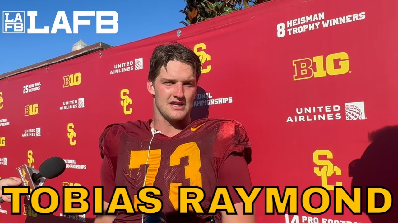 USC Trojans OL Tobias Raymond Speaks On His Versatility And Ability To ...