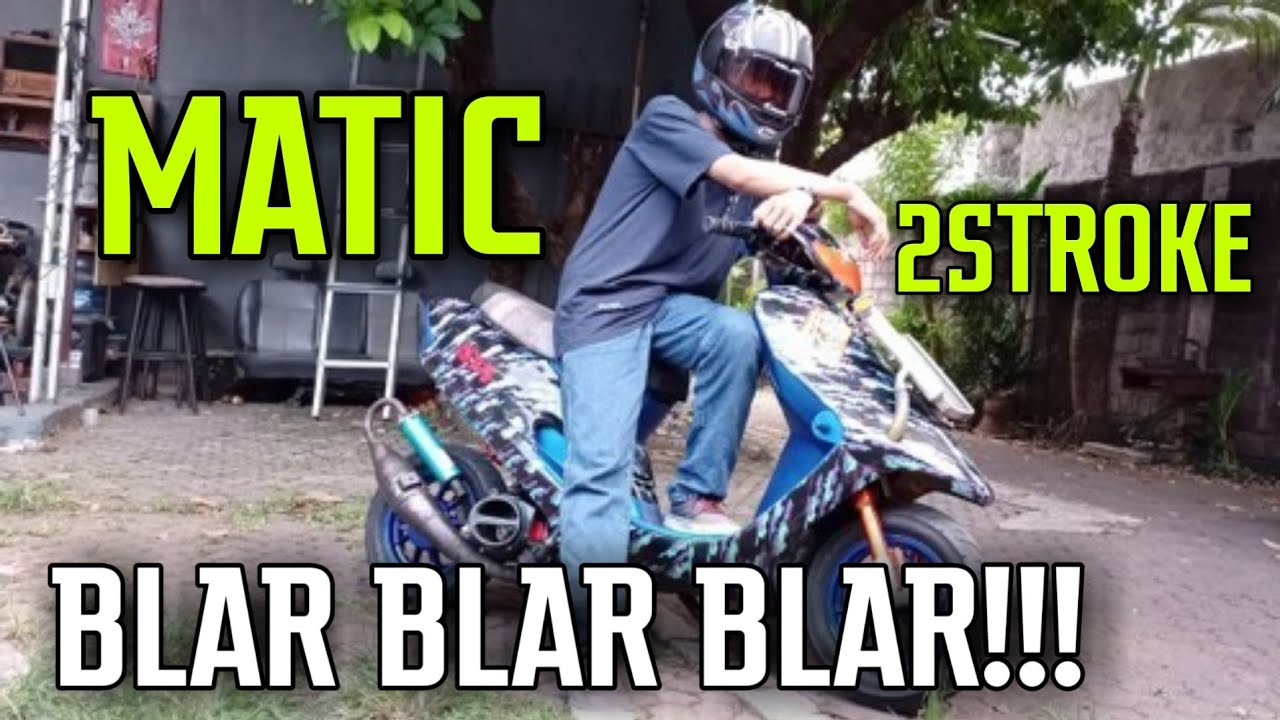 REVIEW HARGA HEDON SANEX QJ50 MOTOR MATIC 2TAK BORE UP | SANEX HUSSAR ...