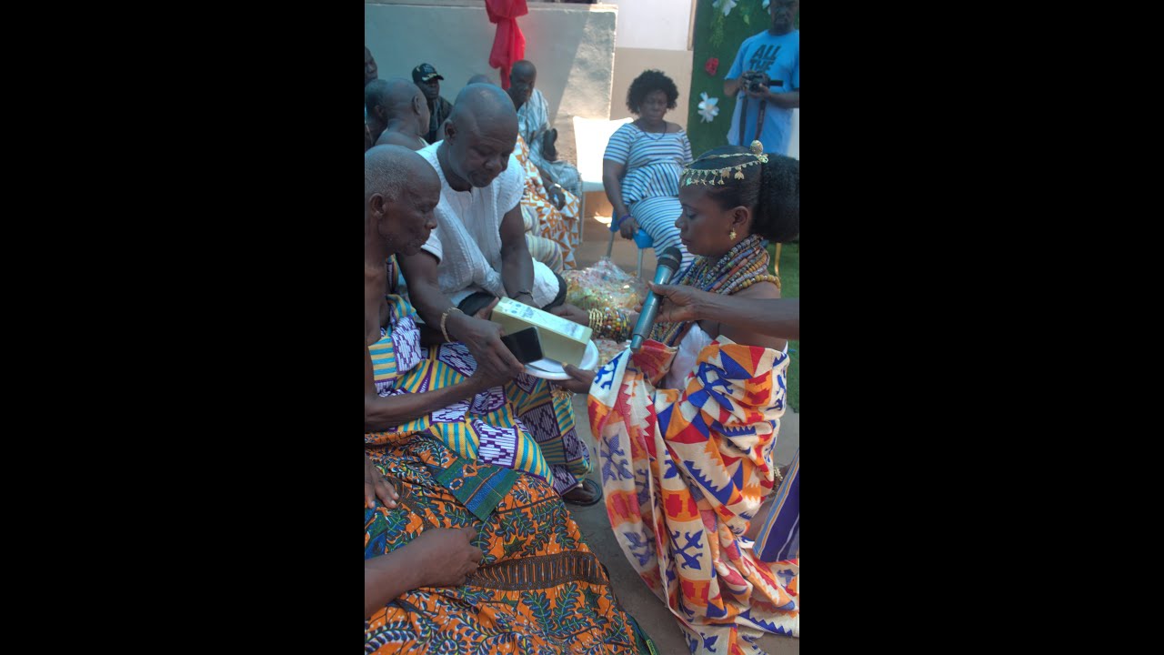 Krobo Traditional Marriage Ceremony - YouTube