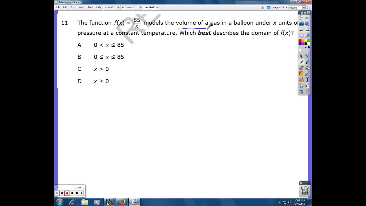 NC Final Exam Math II 2014 Released Test 10 14 YouTube nc-final-exam-math-ii-2014-released-test-10-14-youtube