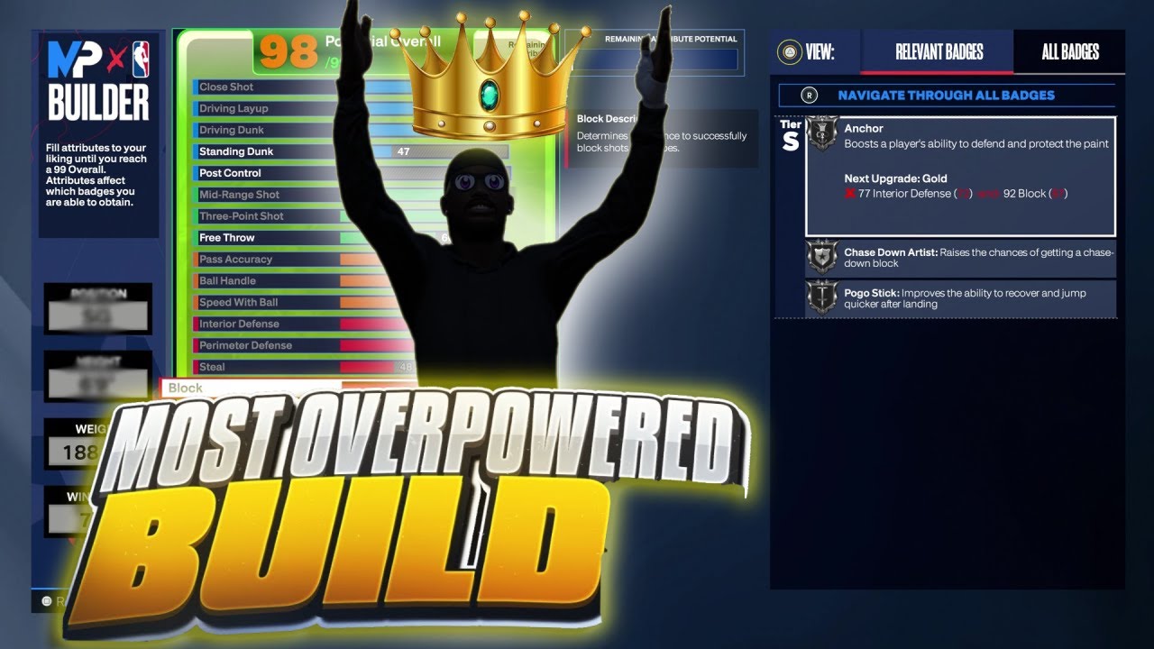 THE BUILD THAT WILL DESTROY NBA 2K24 FOREVER... - YouTube
