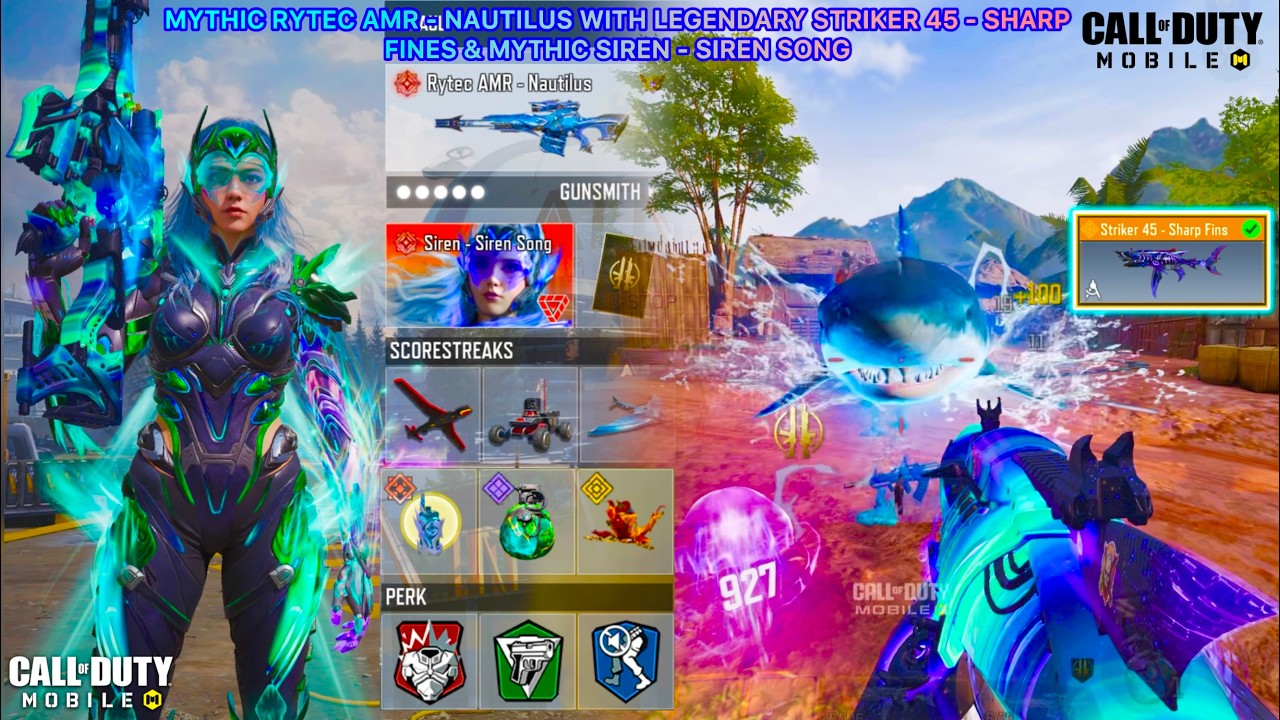 MYTHIC RYTEC AMR - NAUTILUS & LEGENDARY STRIKER 45 SHARP FINS goes ...