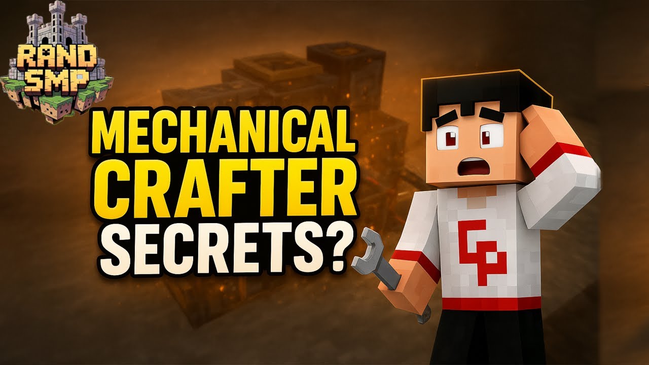 🔴 Minecraft RAND SMP S2 | The Secrets Behind Two Auto Crafters ...