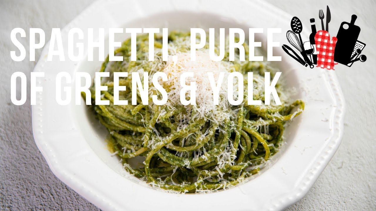 Spaghetti, Puree of Greens & Yolk | Everyday Gourmet S11 Ep81 - YouTube
