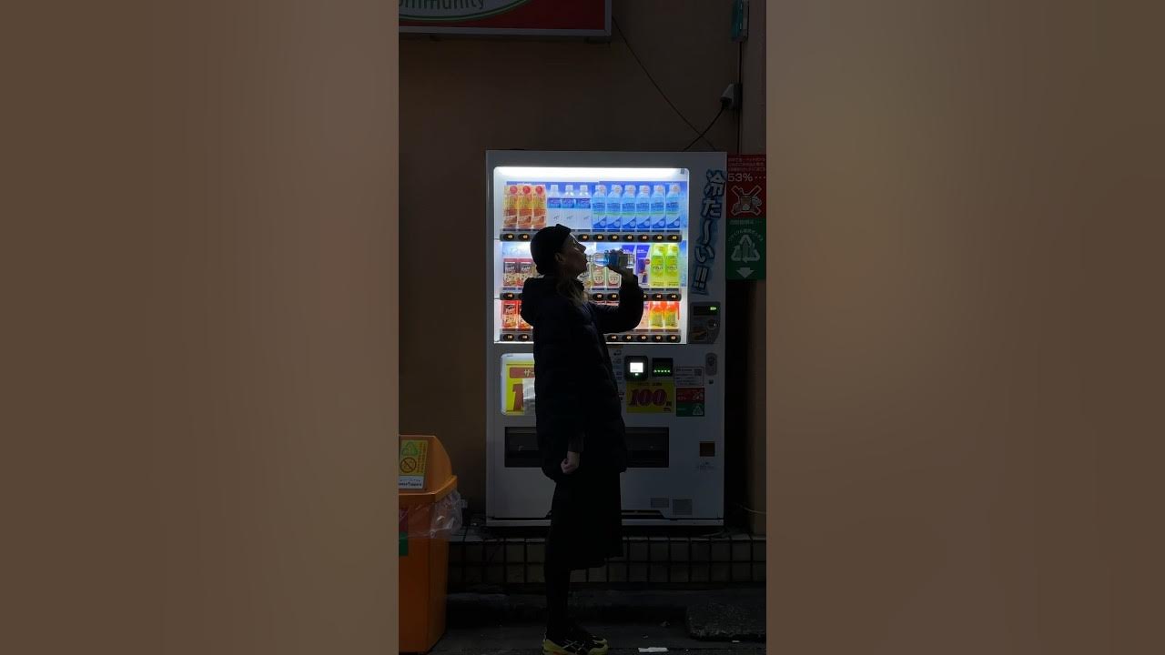 We missed the vending machine in Japan, there is everywhere🇯🇵#vendingmachine#kawasaki # ...