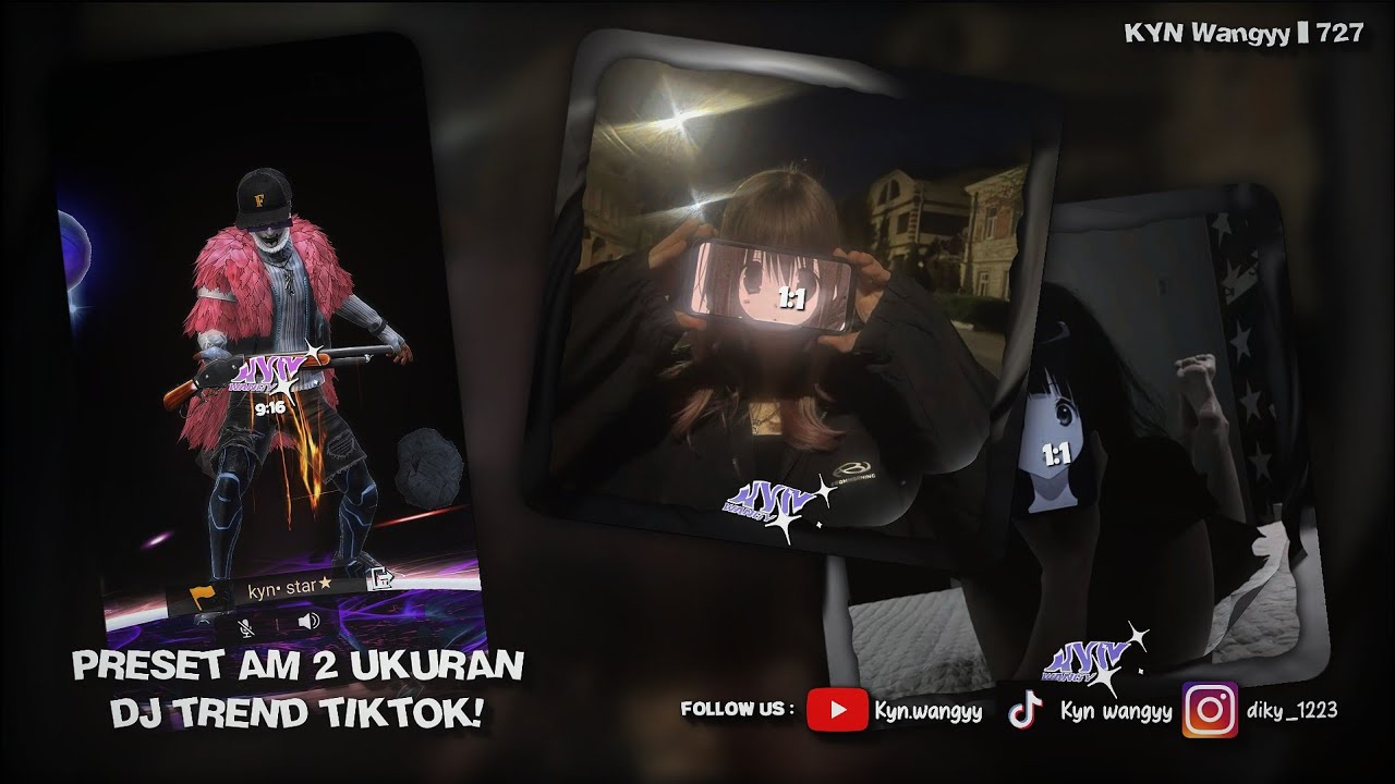 PRESET AM 🧃 // XML & 5MB || 2 UKURAN || DJ MINANG X NONA AMBON || KYN WANGYY - YouTube