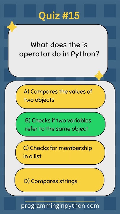 Python Quiz Whats The Answer Quiz 15 Python Shorts Quiz Codingchallenge