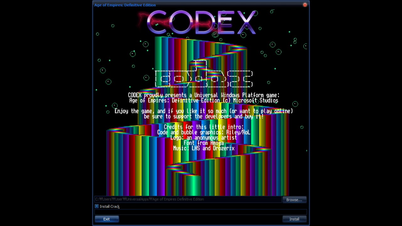 CODEX Installer Music #3 (2018-02) - YouTube