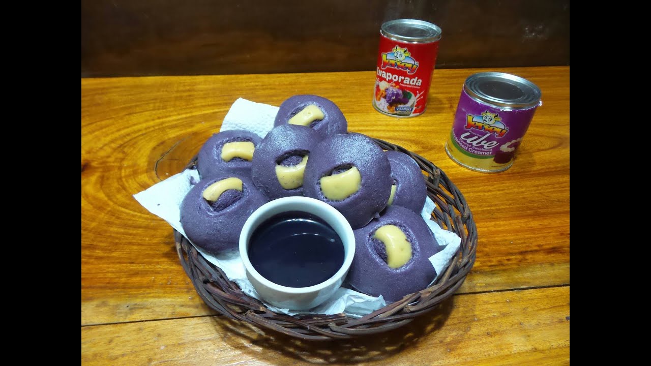 Ube Puto with Ube Dip - YouTube