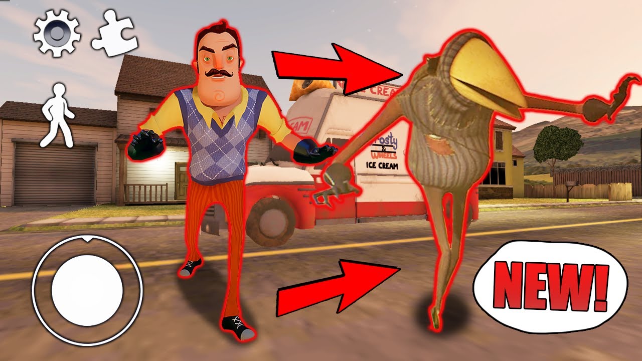 NEW NEIGHBOUR || Funny moments in Hello Neighbour || Experiments with ...