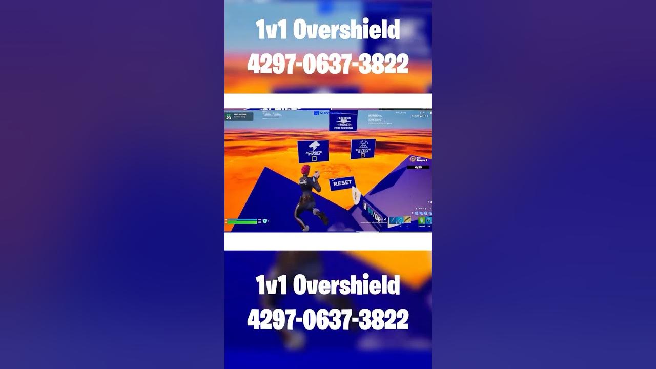 Floor is Lava Mode und Landschaften auf meiner 1v1 Map 🤩 4297-0637-3822 #fortnite1v1 # ...