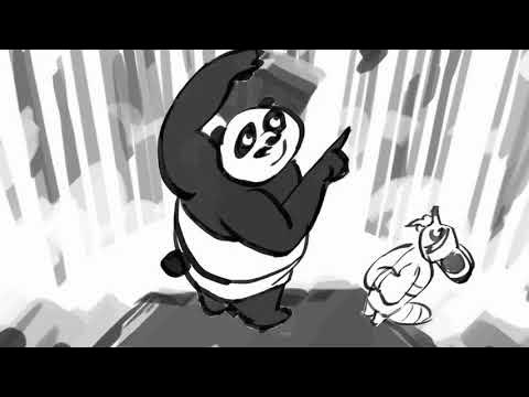 Kung Fu Panda STORYBOARD Montage - YouTube