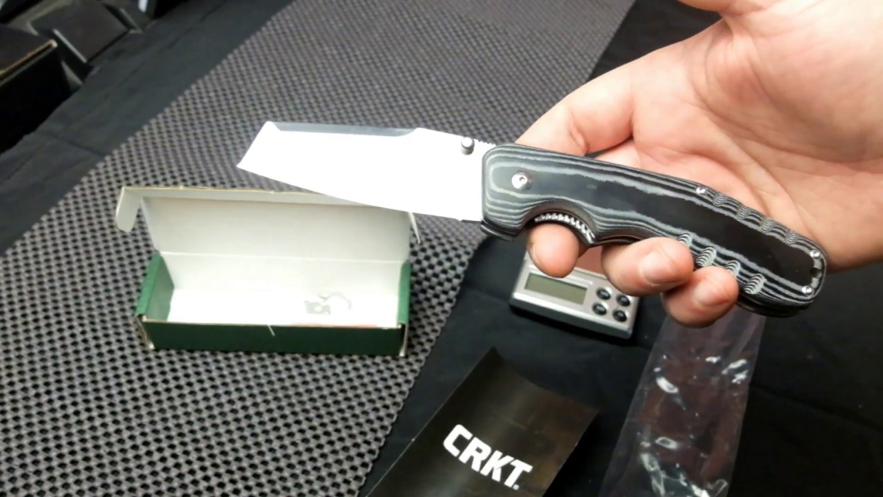 CR4030 - CRKT Folding Razel italian review - YouTube