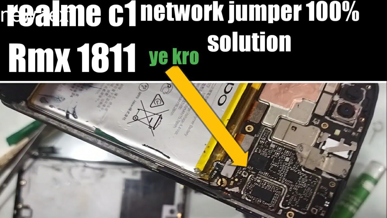 realme rmx1811 network problem solution - YouTube