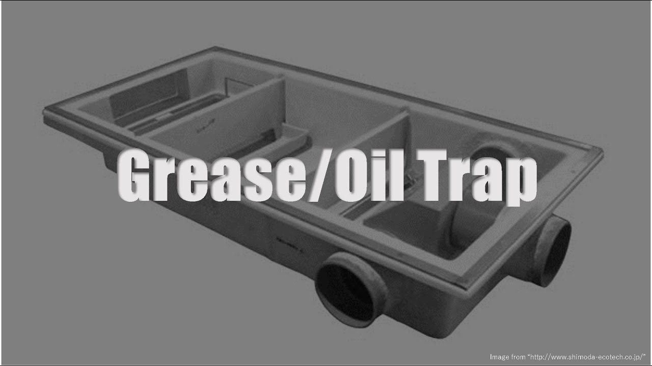 Calculation Sheet : Grease Trap & Oil Trap : TT MEP DESIGN