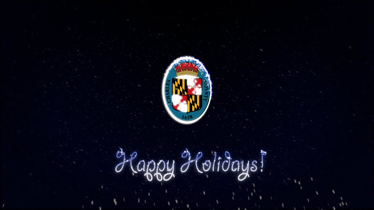 Charles County Holiday Video 2025 - YouTube