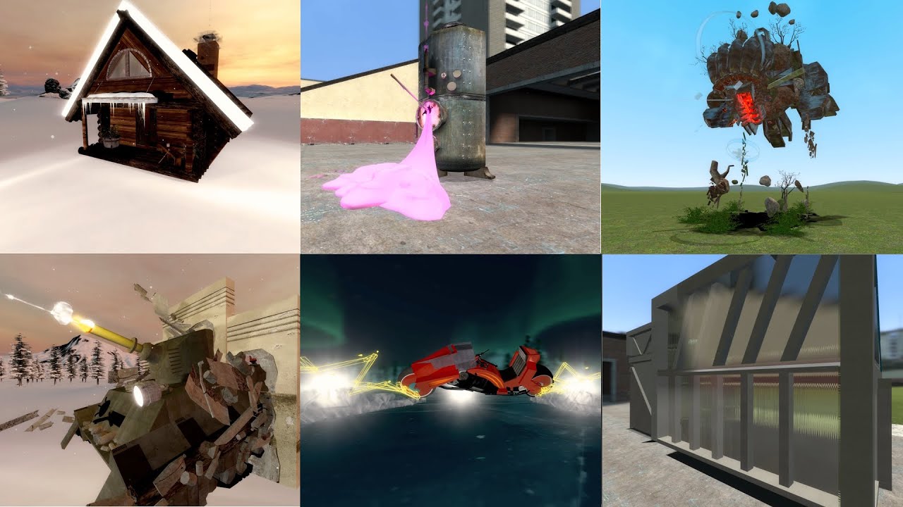 42 of my best gmod builds - YouTube