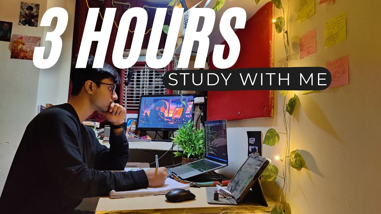 🌙 Late Night Coding Sessions | 📚3+Hrs Study With Me Live |🎓 Engineering student| DSA session 2 ...