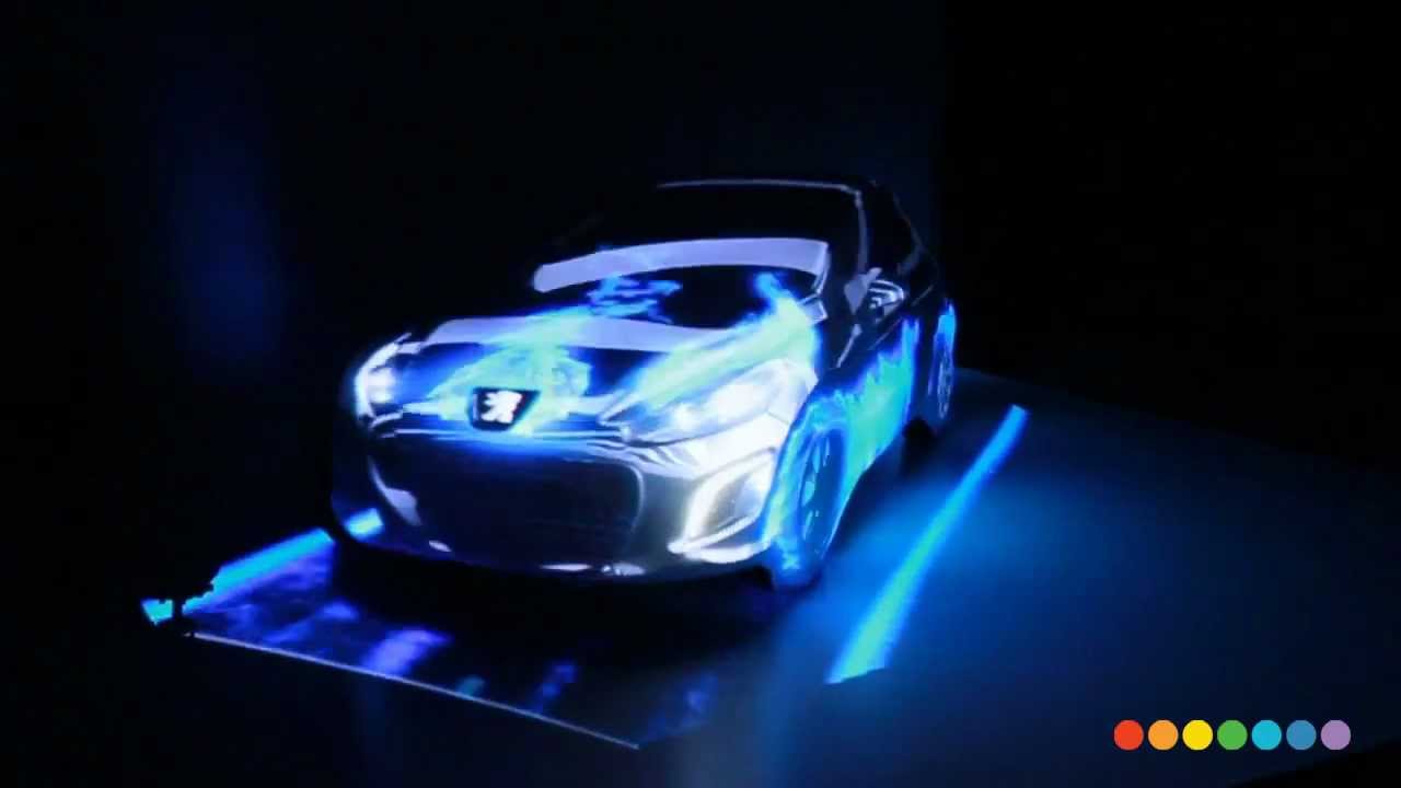 3d mapping en Peugeot 308 .Car Projection Mapping by Radugadesign - YouTube
