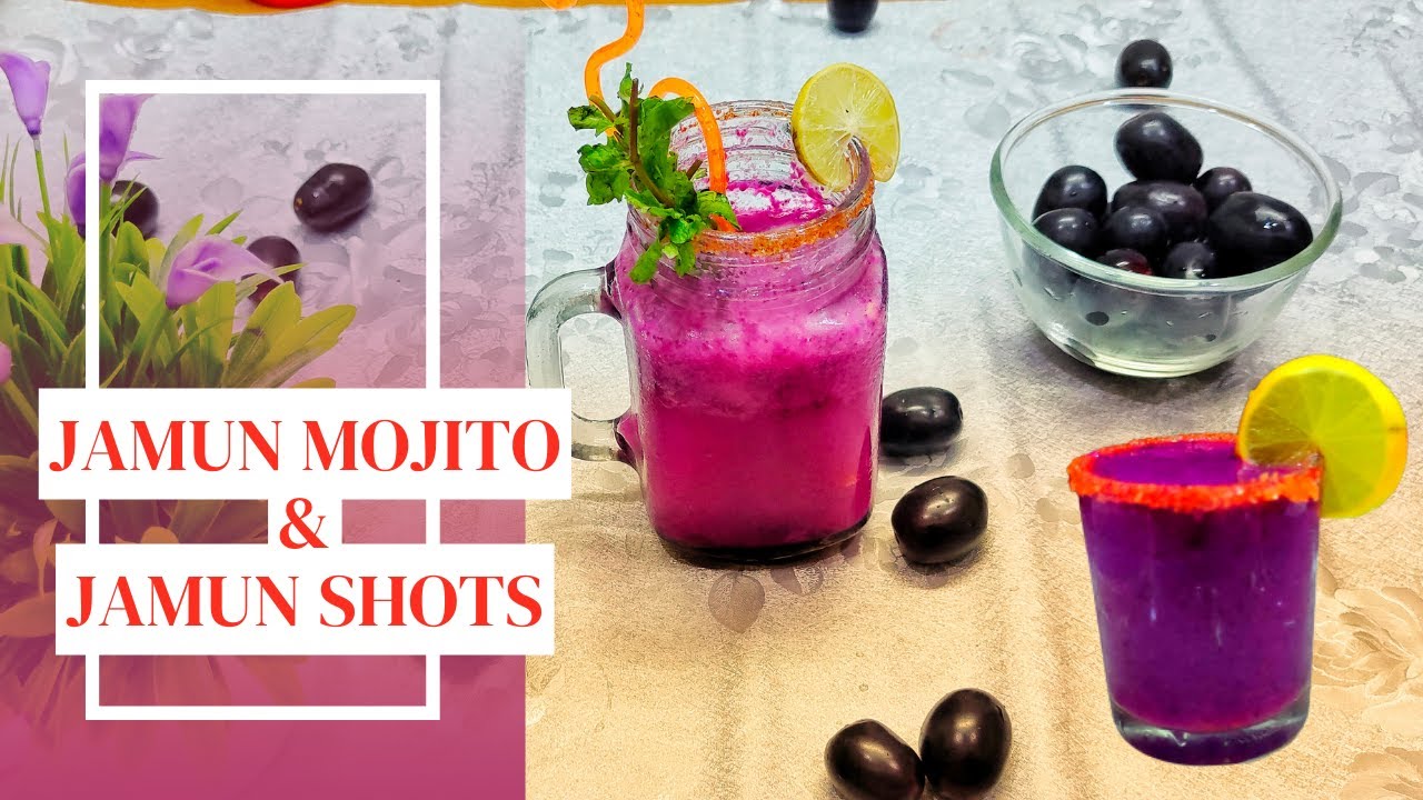 Jamun Shots Recipe | Jamun Mojito | Java Plum Recipes - YouTube