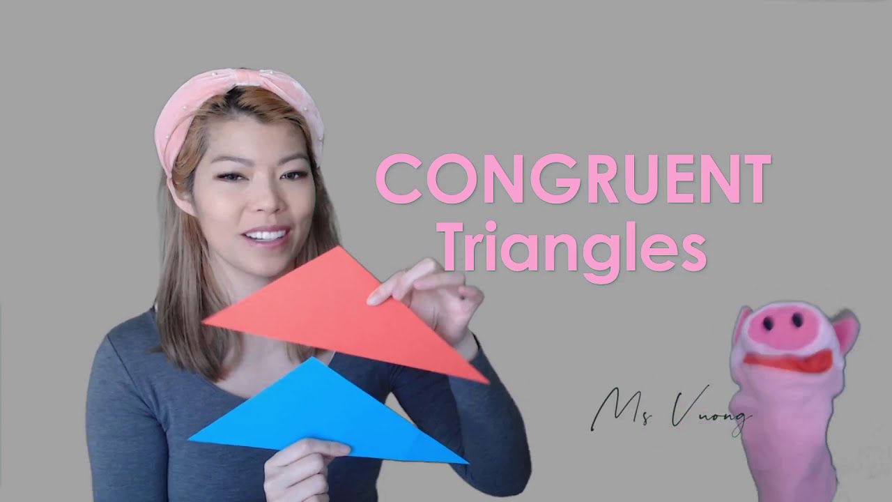 Geometry 7: Congruent triangles cvu2020 - YouTube