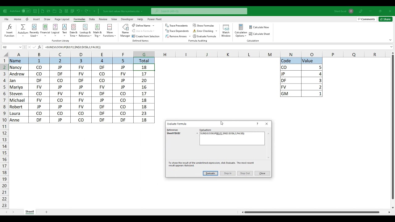 Sum Text Values Like Numbers YouTube Sum Text Values Like Numbers YouTube