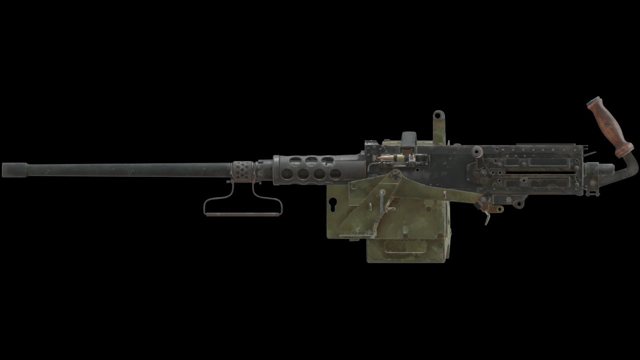 Wasteland Weaponistics Ep36 The M2 Browning Heavy Machine Gun. Fallout ...