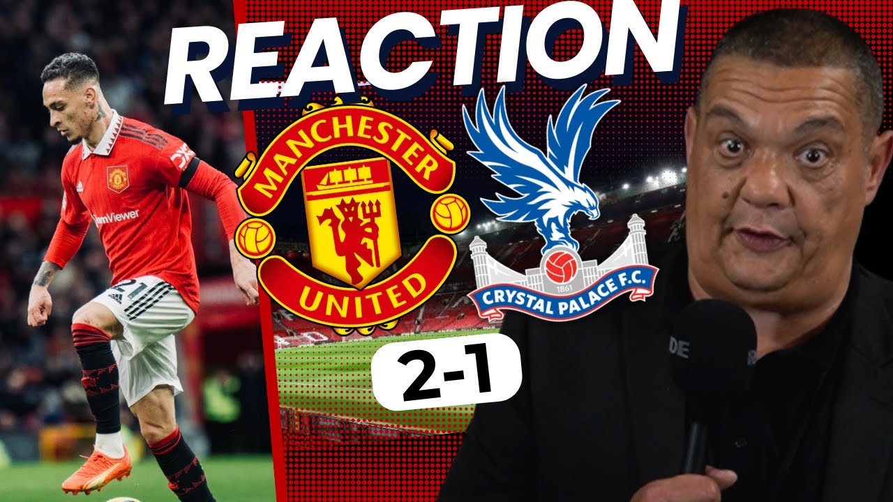 ANTONY - 'I WANT TO SEE THAT PASSION' Manchester United 2-1 Crystal ...