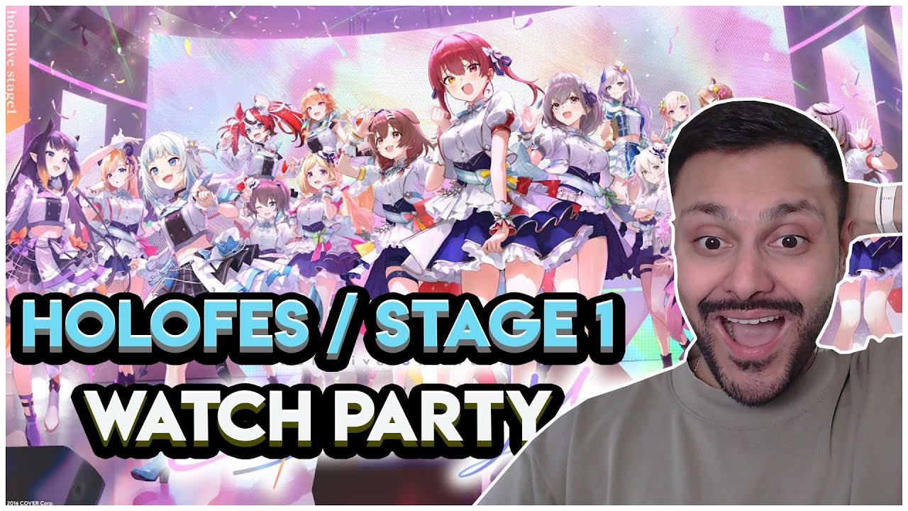 Hololive 5th Fes "Capture the Moment" - Day 1 / Stage 1 & 2 Watch Party ...