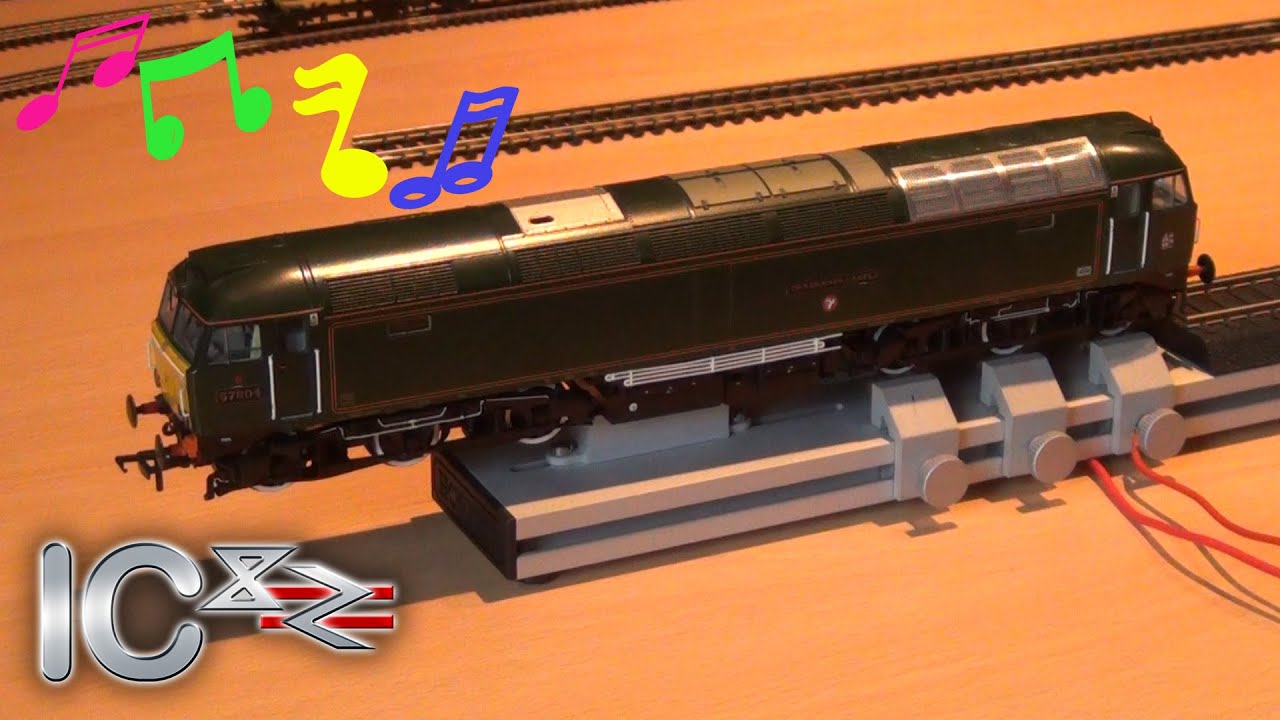 Bachmann DCC Sound Class 57 - All Sounds - YouTube