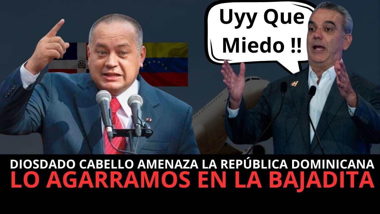 VENEZUELA VS RD, AMENAZAS Y REPUESTA - YouTube