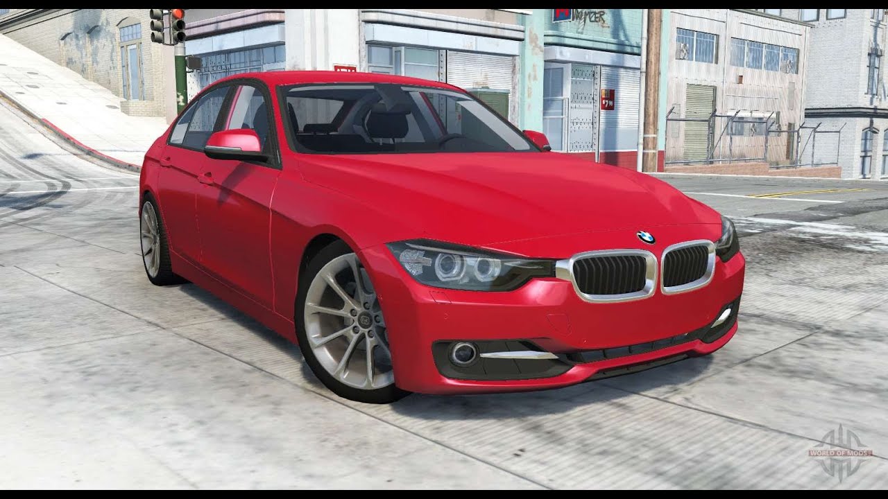 BMW 3 SERIES - beamng drive mods - YouTube