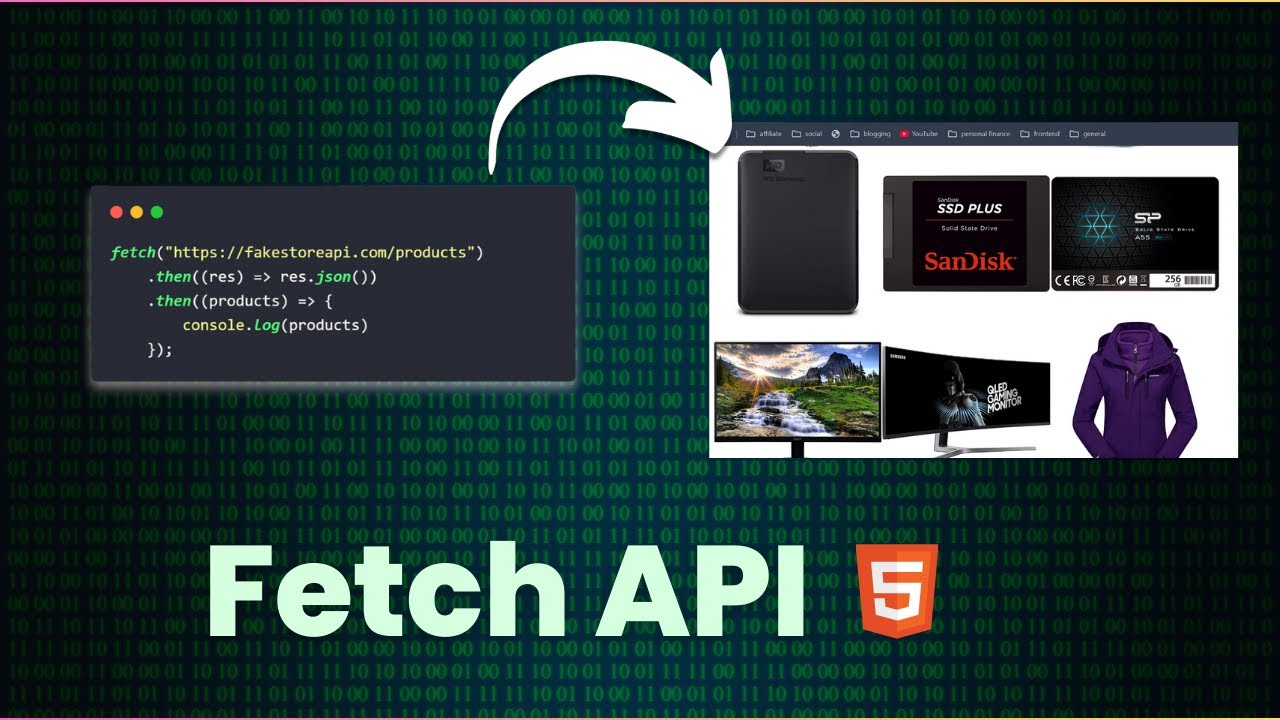 Fetch And Insert Api Data In Html Youtube