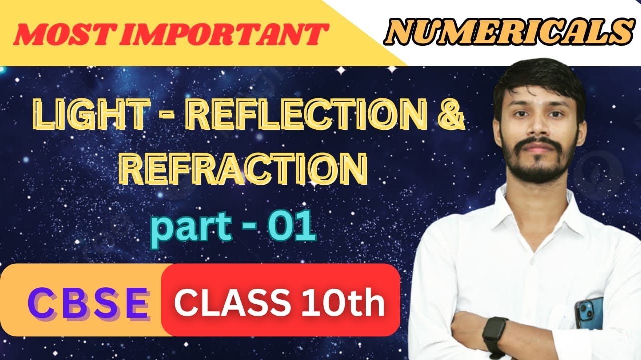 Class 10th Science Physics Numerical-Light Chapter | Part-1 | Ankit Sir | #boardexam - YouTube