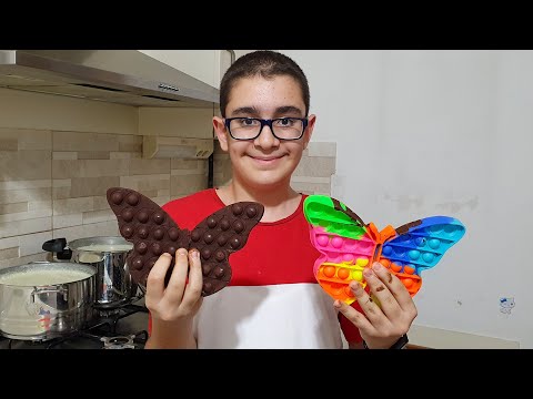 BUĞRA İLE POPİT ÇİKOLATALAR YAPTIK!!