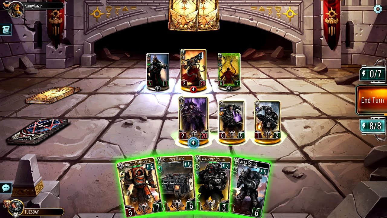 Raven Guard Pious Vex VS Mechanicum Myrmidon TechPriest Close Match ...