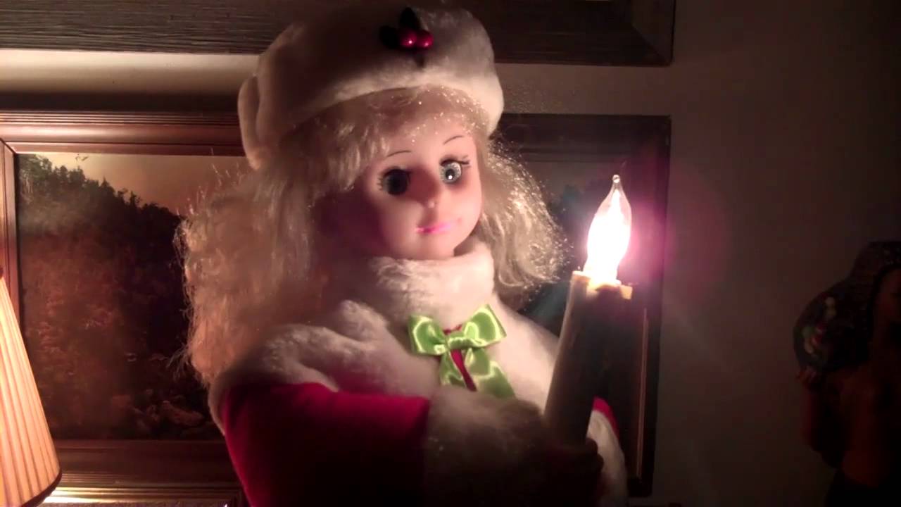 Musical Motionette Christmas Doll - YouTube