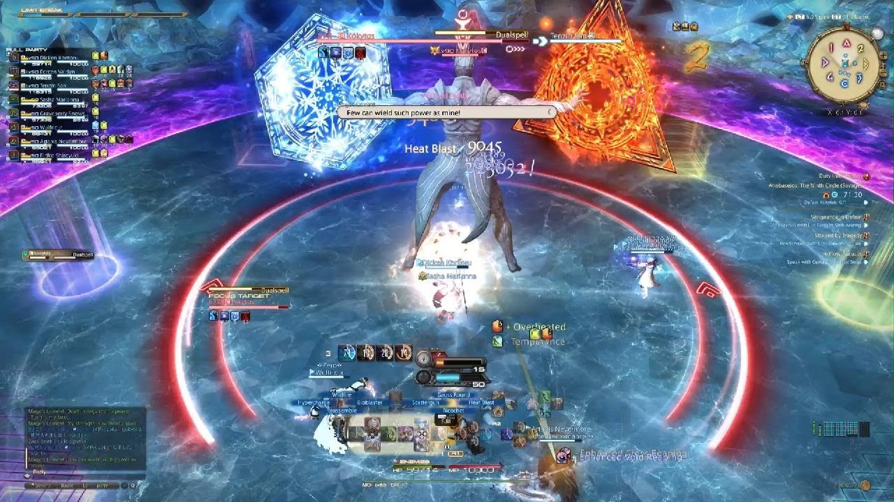 FFXIV P9S day 2 6.4 Mch POV - YouTube