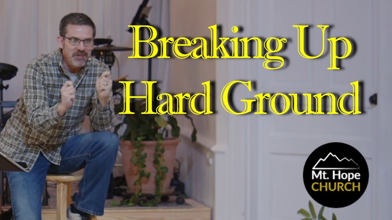 Breaking Up Hard Ground - YouTube