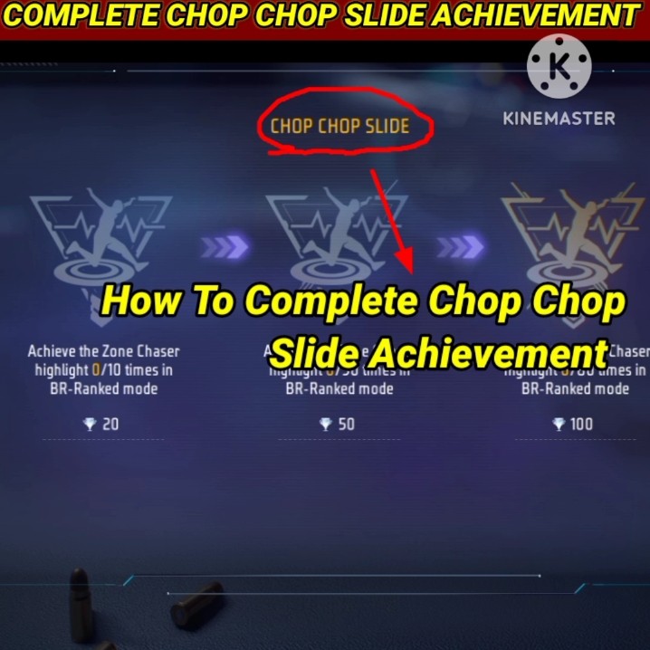 How To Complete Chop Chop Slide Achievement 🤔||#shorts #freefiremax ...