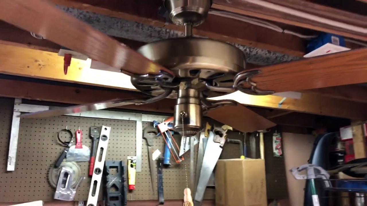 Progress Lighting Apollo 52” Ceiling Fan - YouTube