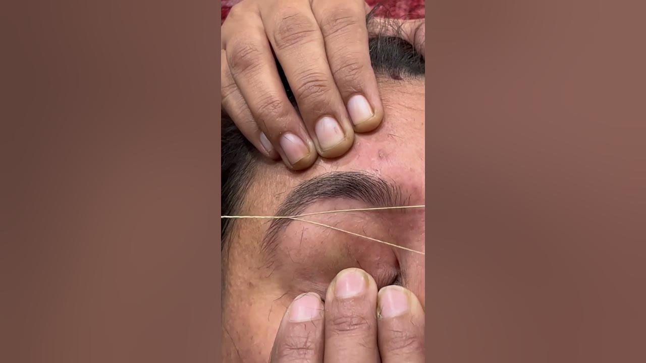 Eyebrow threading threading tutorial for beginners threading threading - YouTube