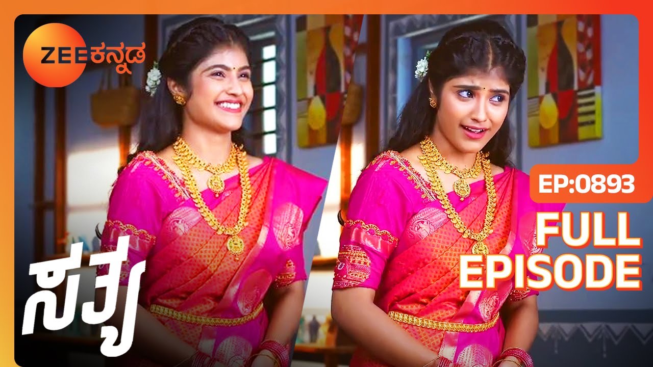 Sathya - Full Ep - 893 - Satya, Karthik - Zee Kannada - YouTube